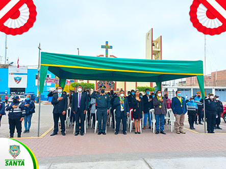 AUTORIDADES DEL DISTRITO DE SANTA PARTICIPARON DE ACTIVIDADES POR EL ...